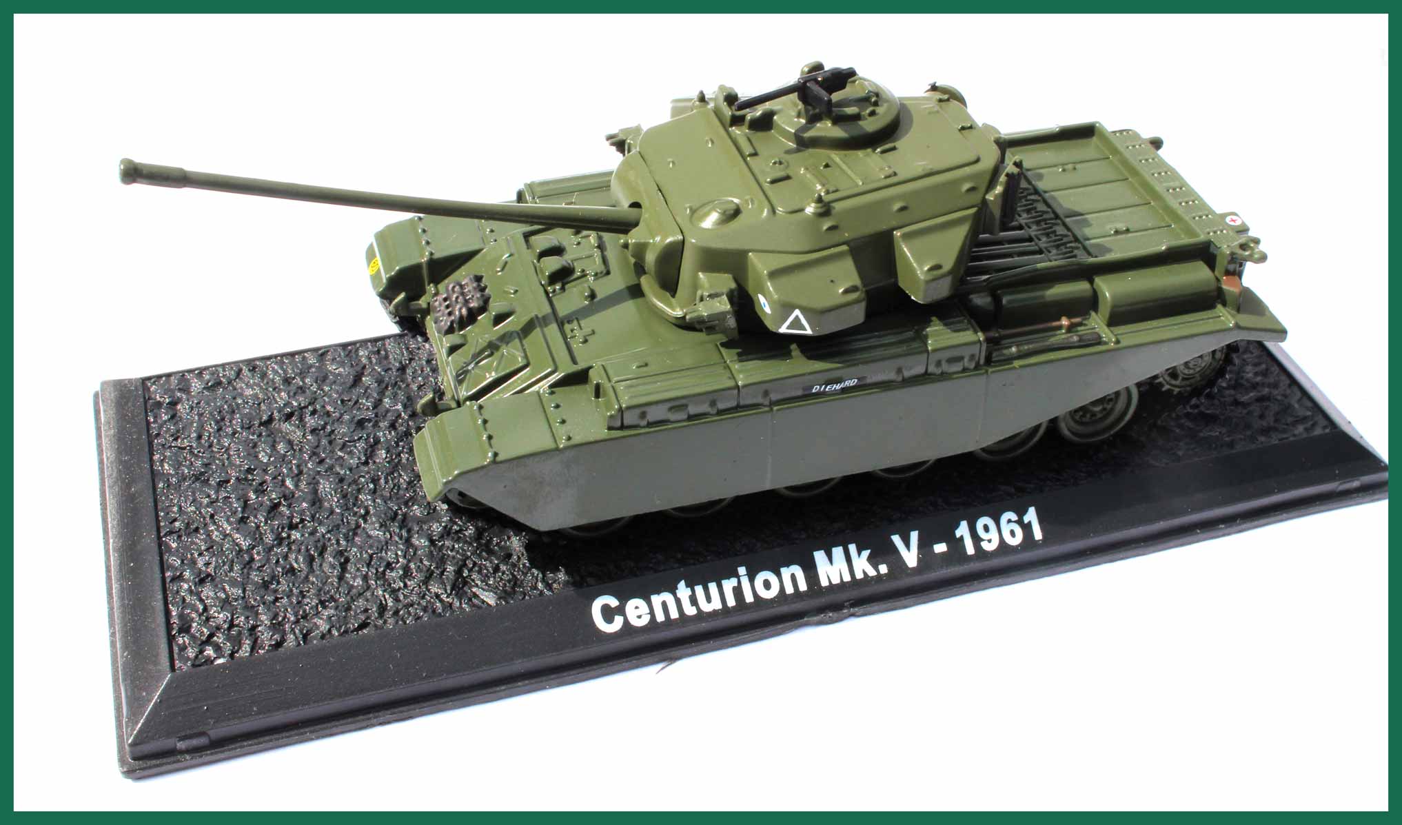 Tank Centurion Mk.V – 1961. Plastový model 1:72. – Motomanual